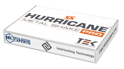 HURRICANE® Shake Pro By TEK® - Metal Roofing Experts